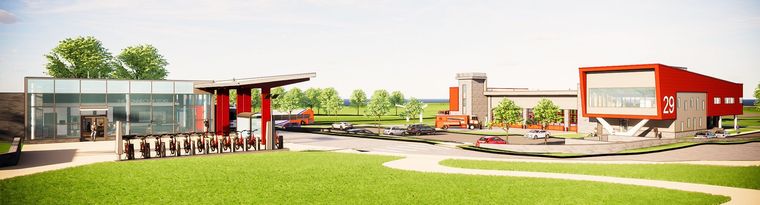 Tysons Fire Station + Bus Transit