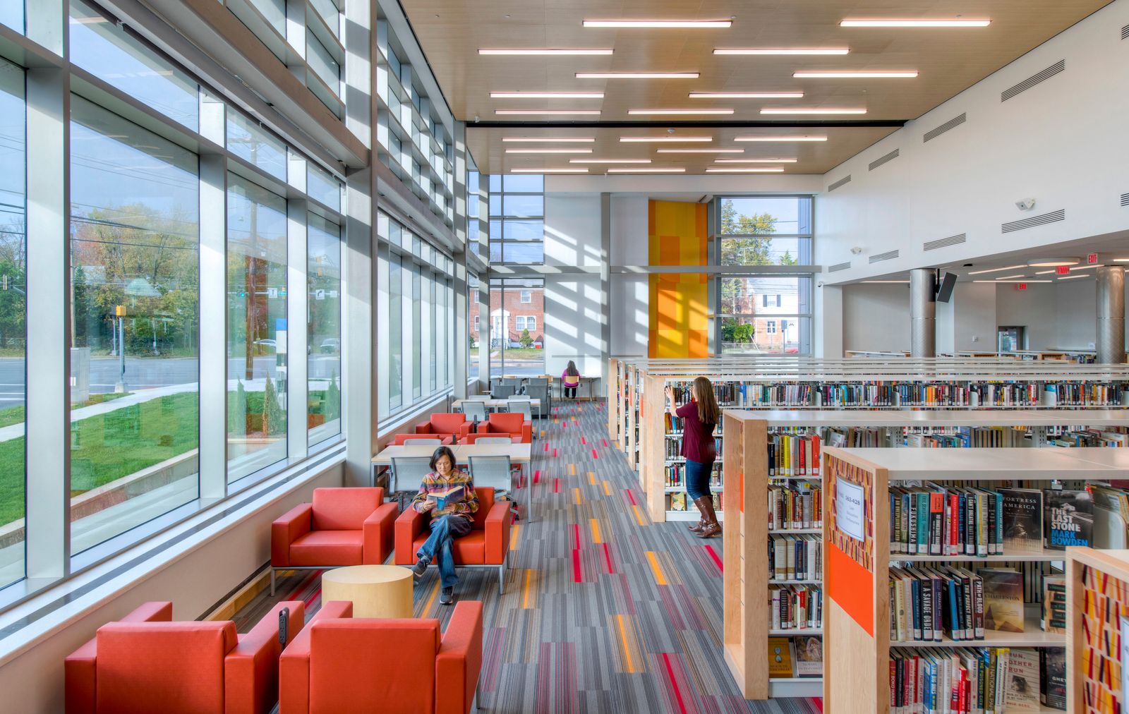 Co-located Wheaton Library + Rec.